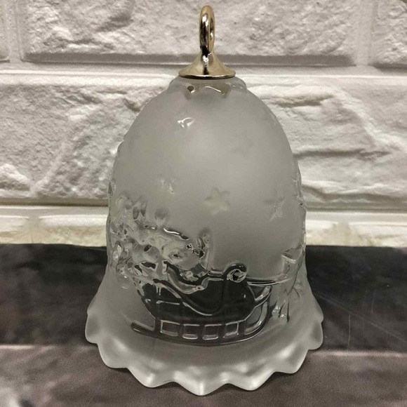 Mikasa | Holiday | Mikasa Germany Crystal Frosted 5 Bell Christmas ...